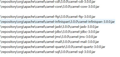 Java Migration Apache Camel Moved To 30 But Maven Not Able To