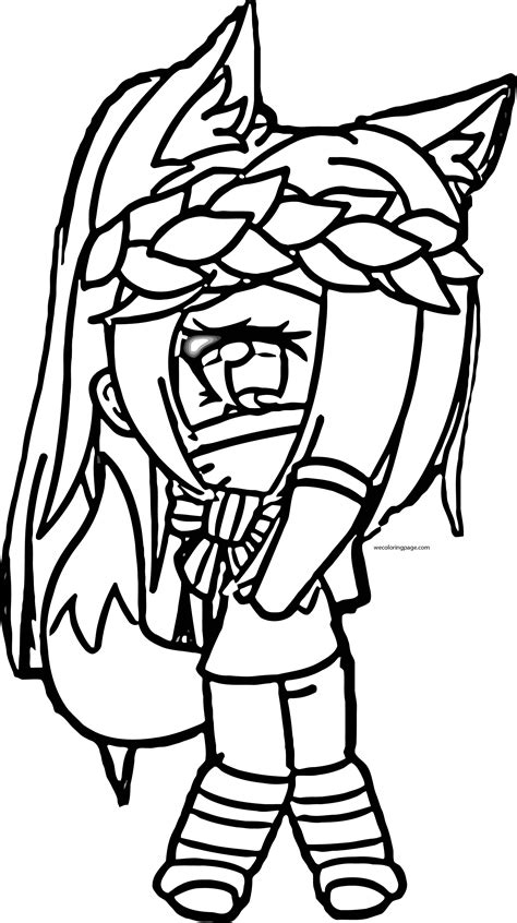 Gacha Life Coloring Pages Demon Wolf Shy Clipart Gacha Life Wolf Hd Sexiezpix Web Porn