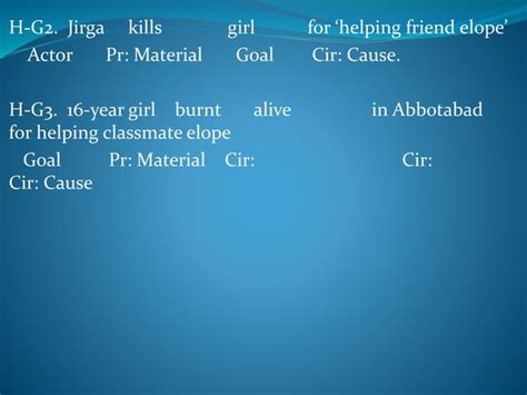 Transitivity Analysis Ppt