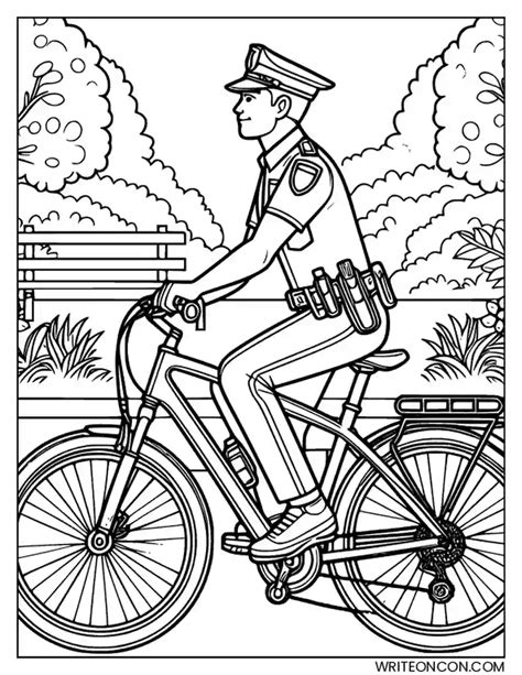 6 Безплатни за Печат Полиция Картинки за Оцветяване Листове Рисунки и