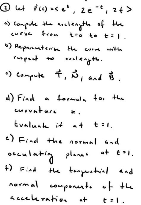 solved curve from let 6 a compute the