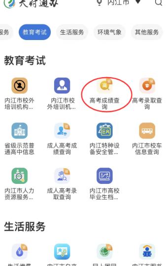 天府通办如何查高考成绩 天府通办查高考成绩教程历趣