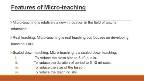 Microteaching Ppt