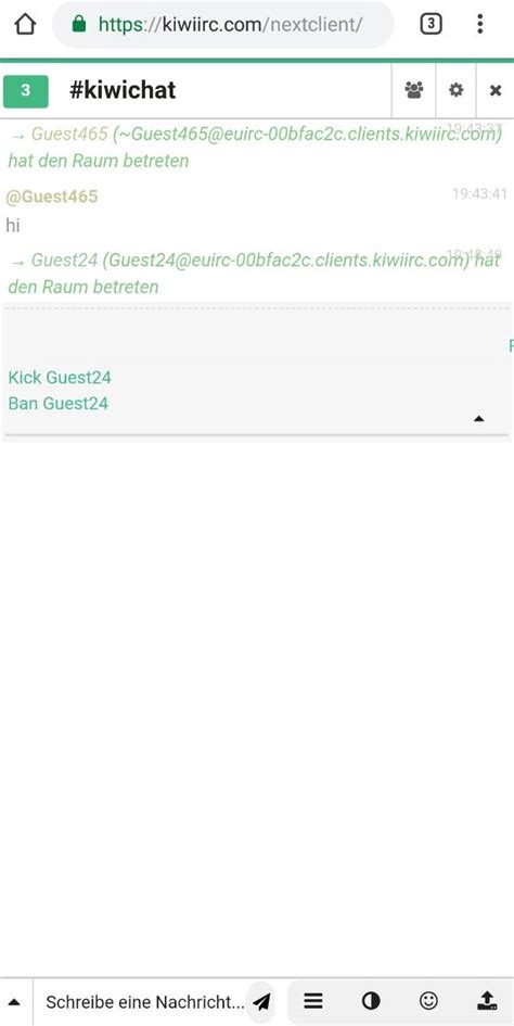 messageinfo broken on mobile phones in classic · issue 613 · kiwiirc