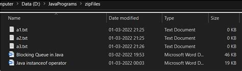 Zipping And Unzipping Files In Java Online Tutorials Library List