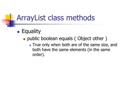 ppt generics and the arraylist class powerpoint presentation free