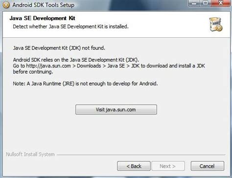 Android Sdk Windows Installer Jdk 64 Bit Fail