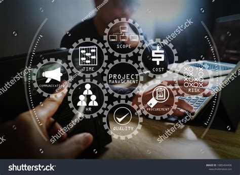 Project Management Diagram Cost Time Scope Stock Photo 1085404406 Shutterstock