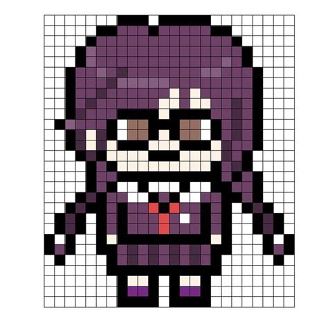 Pixilart Danganronpa Pixel Sprites By Noriko Pixel Art Pattern My Xxx Hot Girl