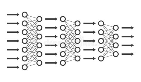 neural net neuron network stock vector illustration of neuron element 80917018