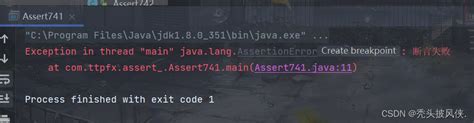 【java基础】断言 assert 天翼云