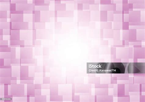 추상적인 기하학적 오버랩 현대적인 디자인 보라색과 흰색 배경색 그림 복사 공간 벡터 개념에 대한 스톡 벡터 아트 및 기타 이미지 개념 개념과 주제 그라데이션 Istock