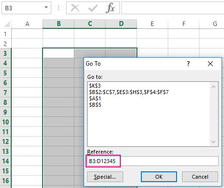 How To Select Large Area In Excel Dynamicsgera
