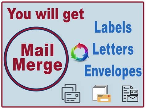 Mail Merge For AVERY Mailing Labels Letters Envelopes Upwork
