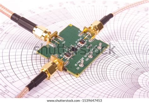 Evaluation Pcb Board Connected Cables Ready Stock Photo Edit Now 1539647453