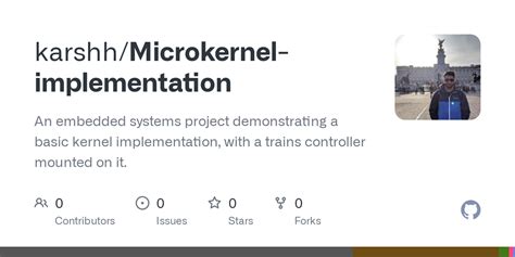 GitHub Karshh Microkernel Implementation An Embedded Systems Project Demonstrating A Basic