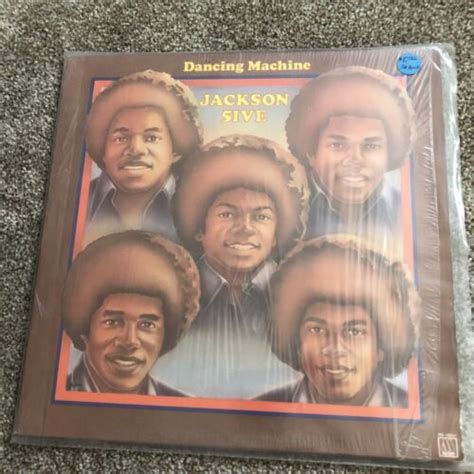 Michael Jackson 5ive Jackson Five Dancing Machine Soul Lp Record Motown