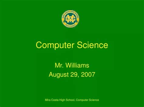 PPT Comprehensive Computer Science Program At Mira Costa High Babe PowerPoint Presentation