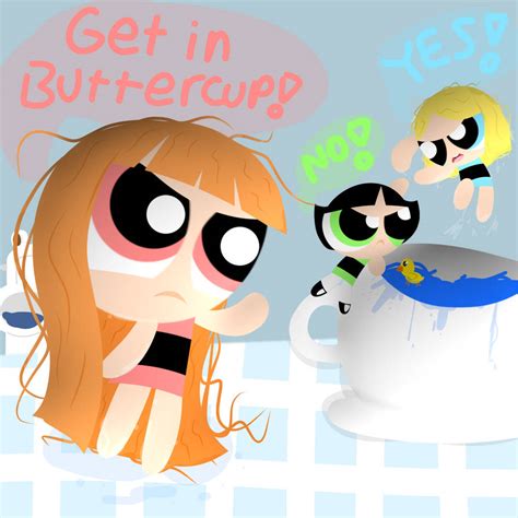 Bath Time By Powerpuffobsessed On Deviantart