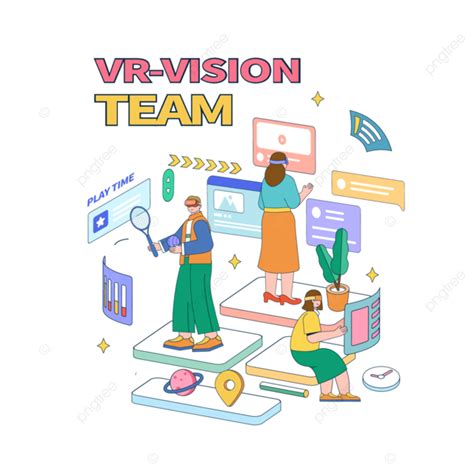 Vr 안경 메타 버스 가상 평면 만화 캐릭터 사무실 기술 가상 Png 일러스트 및 벡터 에 대한 무료 다운로드 Pngtree