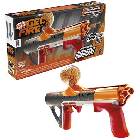 Nerf Pro Gelfire Quadrant Blaster And 5000 Gelfire Rounds Toys R Us