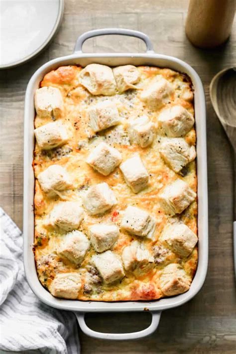 Biscuits And Gravy Casserole Tastes Better From Scratch