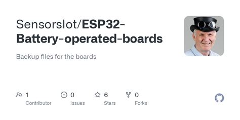 Github Sensorsiotesp32 Battery Operated Boards Backup Files For The