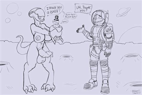 Rule 34 Alien Alien Franchise Anthro Big Breasts Bodily Fluids