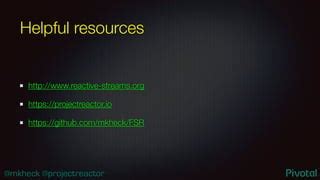Full Stack Reactive Kotlin By Mark Heckler PPT