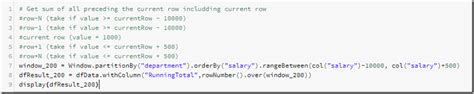 azure databricks windowing functions with dataframes api telefónica tech