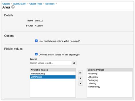 why a new picklist value cannot be selected when creating an object record in vault veeva