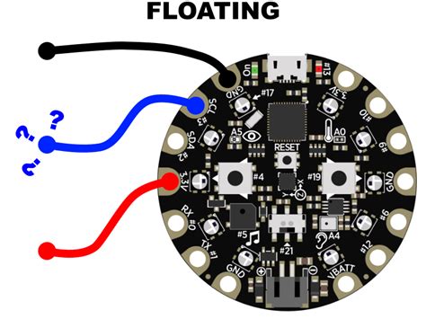 Floating Inputs Circuit Playground Digital Input Adafruit Learning System