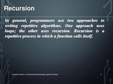 Loops In C C Has Three Loop Statements The While The For And The Do