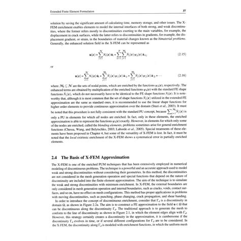 Extended Finite Element Methodtheory And Applicationsby Amir R Khoei