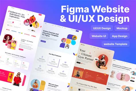 do website ui ux design dashboard ui design mobile app ui ux design in figma by bipasha afreen