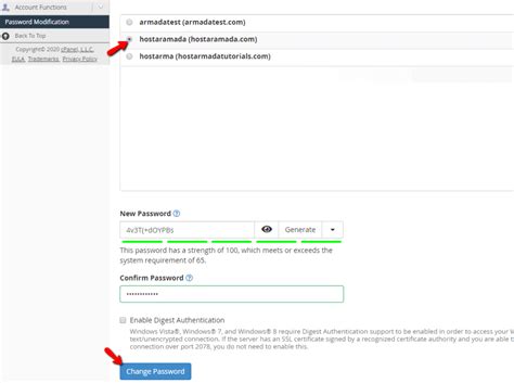 Modifying Cpanel Account Passwords In Whm Hostarmada
