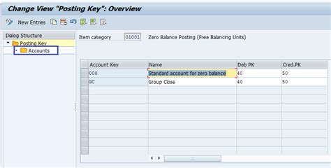 Sap Fi Zero Balance Clearing Account