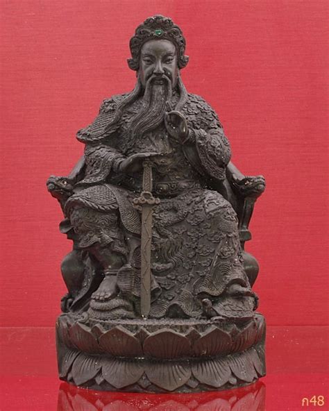 พระบูชาศาลเจ้าพ่อเสือ เสาชิงช้า กรุงเทพ ปี 2545 สภาพสวย พระเครื่อง พระแท้ Webpra เว็บ พระ คอม