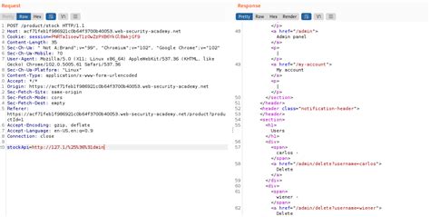 PortSwigger Server side request forgery SSRF Görkem Özkanat