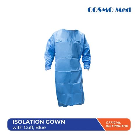 Isolation Gown With Cuff Gp Medline