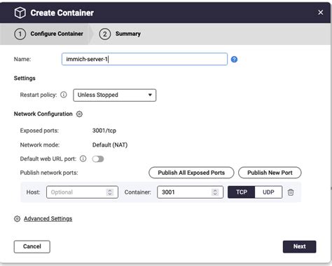Trying To Setup Immich On Qnap Using Containerstationimmich Server Dockerdebbuging Help