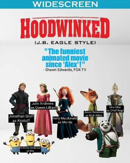 Hoodwinked J B Eagle Style Justin Bonesteel Wikia Fandom