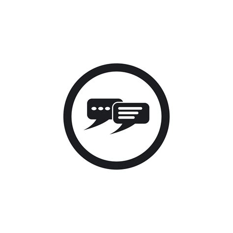 Chat Icon Vector 13114566 Vector Art At Vecteezy