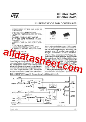 UC Datasheet PDF STMicroelectronics