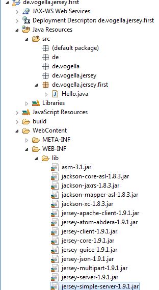 Java Tomcat Jersey Class Not Found Stack Overflow