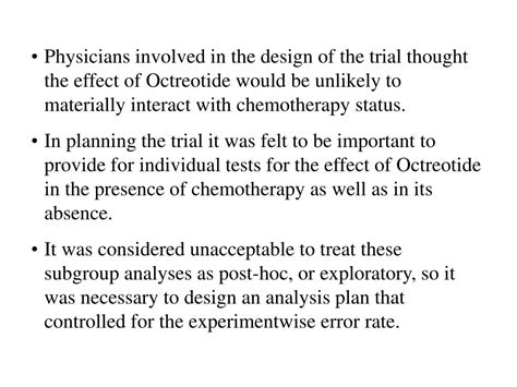 Ppt Controlling The Experimentwise Type I Error Rate When Survival Analyses Are Planned For