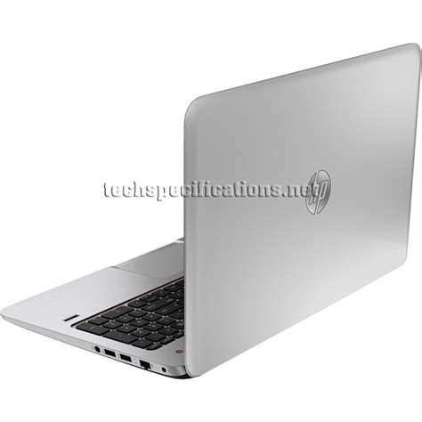 Technical Specifications Of Hp Envy Laptop