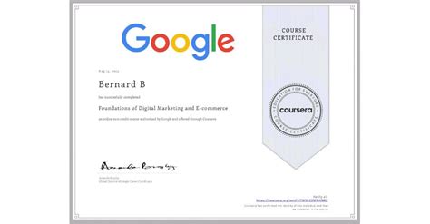 bernard babu b on linkedin coursera