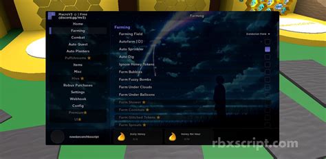 Bee Swarm Simulator Auto Farm Auto Sprinkler More Scripts RbxScript