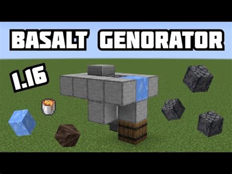 How To Make Basalt Generator In Minecraft Minecraft Short Video Minecraft Videos